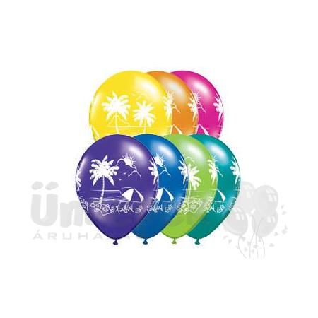 Trópusi Lufi - Vegyes, 28 cm, 25 db | Party Kellék Webshop