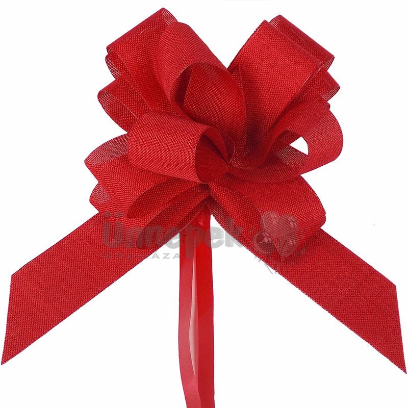 Piros Textil Anyagú Gyorsmasni, 1 db | Party Kellék Webshop